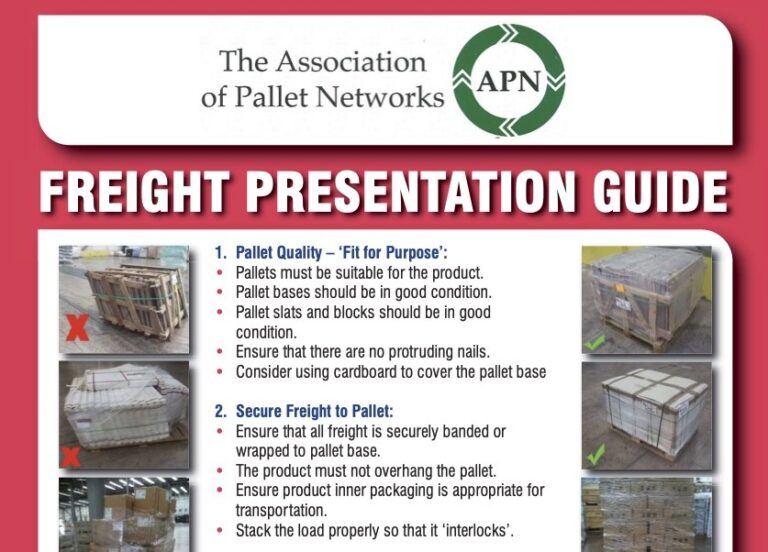 Rate your pallet presentation – best practice checklist - IFL